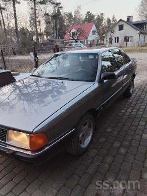 Grey Audi 100 1990 in Jurmala, with an engine capacity of 2.00 L and mileage of 378 thousand km for 1999 €, photo 7 on AUTOMOTO.COM.LV