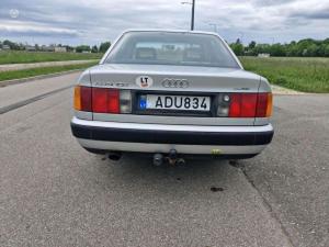 Pelēks Audi 100 1991 Kauņa, ar dzinēja tilpumu 1.98 L un nobraukumu 256 tūkst. km par 1800 €, foto 5 vietnē AUTOMOTO.COM.LV