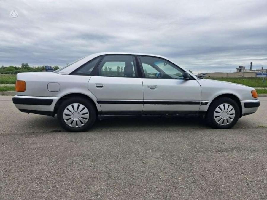 Pelēks Audi 100 1991 Kauņa, ar dzinēja tilpumu 1.98 L un nobraukumu 256 tūkst. km par 1800 €, foto 7 vietnē AUTOMOTO.COM.LV