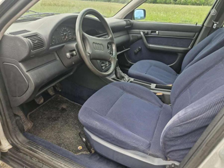 Pelēks Audi 100 1991 Kauņa, ar dzinēja tilpumu 1.98 L un nobraukumu 256 tūkst. km par 1800 €, foto 11 vietnē AUTOMOTO.COM.LV