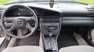Grey Audi 100 1993 in Utena, with an engine capacity of 2.50 L and mileage of 228 thousand km for 2450 €, photo 12 on AUTOMOTO.COM.LV