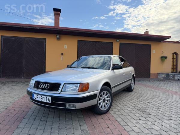 Grey Audi 100 1993 in Gulbene, with an engine capacity of 2.00 L and mileage of 264 thousand km for 8200 €, photo 2 on AUTOMOTO.COM.LV
