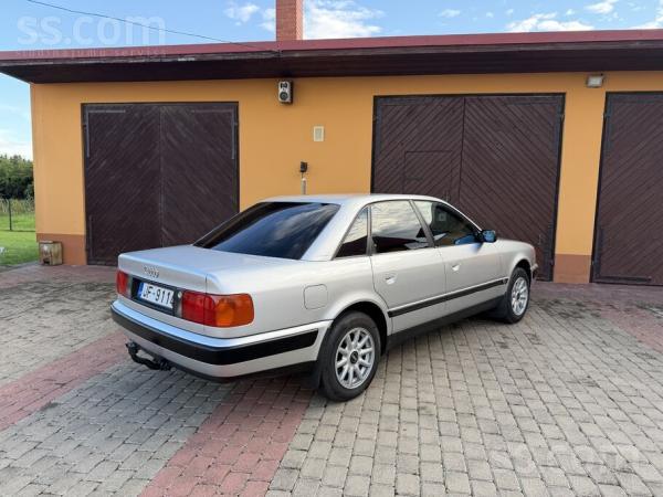 Grey Audi 100 1993 in Gulbene, with an engine capacity of 2.00 L and mileage of 264 thousand km for 8200 €, photo 5 on AUTOMOTO.COM.LV