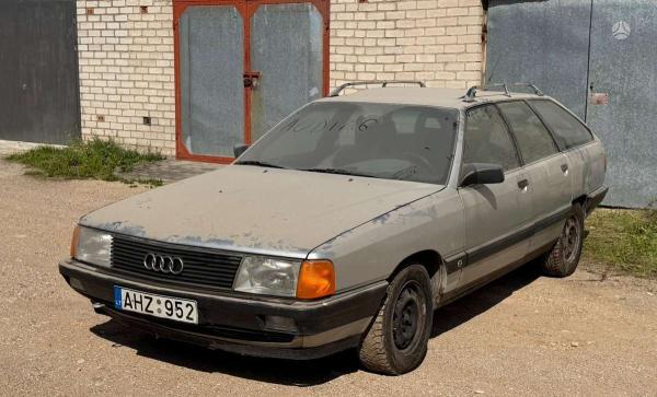 Pelēks Audi 100 1989 Raseiniai, ar dzinēja tilpumu 2.00 L un nobraukumu 200 tūkst. km par 750 €, foto 3 vietnē AUTOMOTO.COM.LV