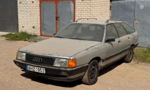 Pelēks Audi 100 1989 Raseiniai, ar dzinēja tilpumu 2.00 L un nobraukumu 200 tūkst. km par 750 €, foto 3 vietnē AUTOMOTO.COM.LV