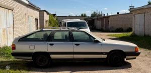 Pelēks Audi 100 1989 Raseiniai, ar dzinēja tilpumu 2.00 L un nobraukumu 200 tūkst. km par 750 €, foto 6 vietnē AUTOMOTO.COM.LV
