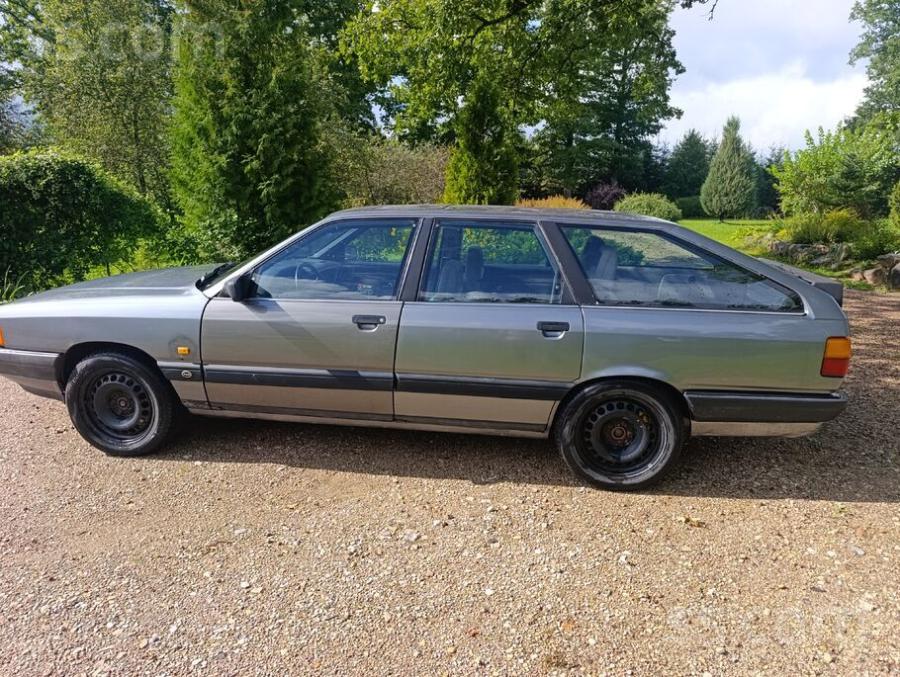 Pelēks Audi 100 1990 Cēsis, ar dzinēja tilpumu 2.30 L un nobraukumu 400 tūkst. km par 2900 €, foto 15 vietnē AUTOMOTO.COM.LV