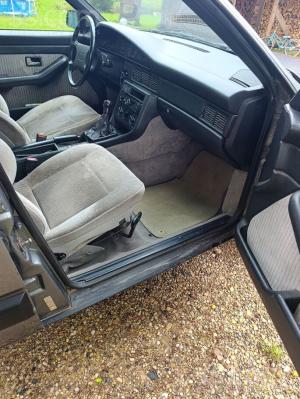 Pelēks Audi 100 1990 Cēsis, ar dzinēja tilpumu 2.30 L un nobraukumu 266 tūkst. km par 2900 €, foto 13 vietnē AUTOMOTO.COM.LV