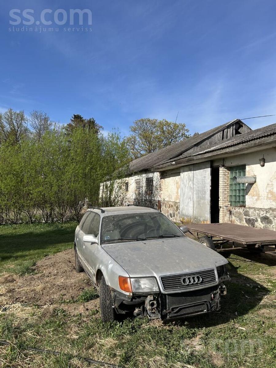 Pelēks Audi 100 1993 Jūrmala, ar dzinēja tilpumu 2.80 L un nobraukumu 254 tūkst. km par 2000 €, foto 1 vietnē AUTOMOTO.COM.LV