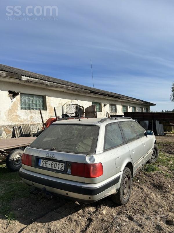 Grey Audi 100 1993 in Jurmala, with an engine capacity of 2.80 L and mileage of 254 thousand km for 2000 €, photo 3 on AUTOMOTO.COM.LV