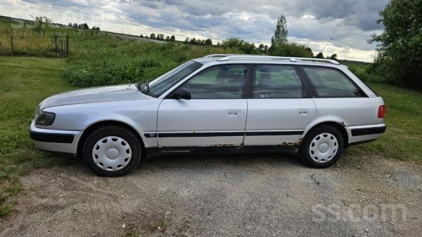 Pelēks Audi 100 1994 Rīga, ar dzinēja tilpumu 2.50 L un nobraukumu 514 tūkst. km par 1450 €, foto 3 vietnē AUTOMOTO.COM.LV