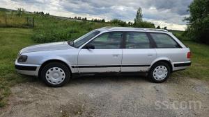 Pelēks Audi 100 1994 Rīga, ar dzinēja tilpumu 2.50 L un nobraukumu 514 tūkst. km par 1450 €, foto 3 vietnē AUTOMOTO.COM.LV