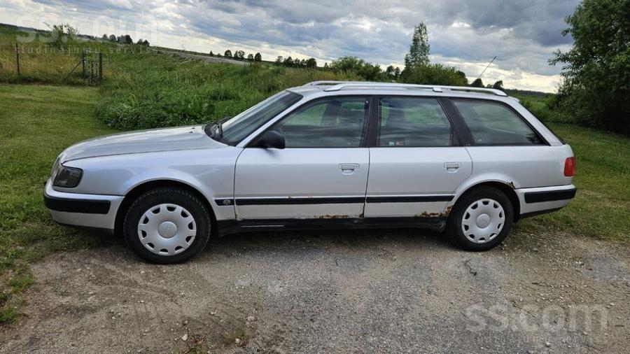 Pelēks Audi 100 1994 Rīga, ar dzinēja tilpumu 2.50 L un nobraukumu 514 tūkst. km par 1450 €, foto 3 vietnē AUTOMOTO.COM.LV