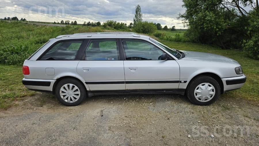 Pelēks Audi 100 1994 Rīga, ar dzinēja tilpumu 2.50 L un nobraukumu 514 tūkst. km par 1450 €, foto 6 vietnē AUTOMOTO.COM.LV