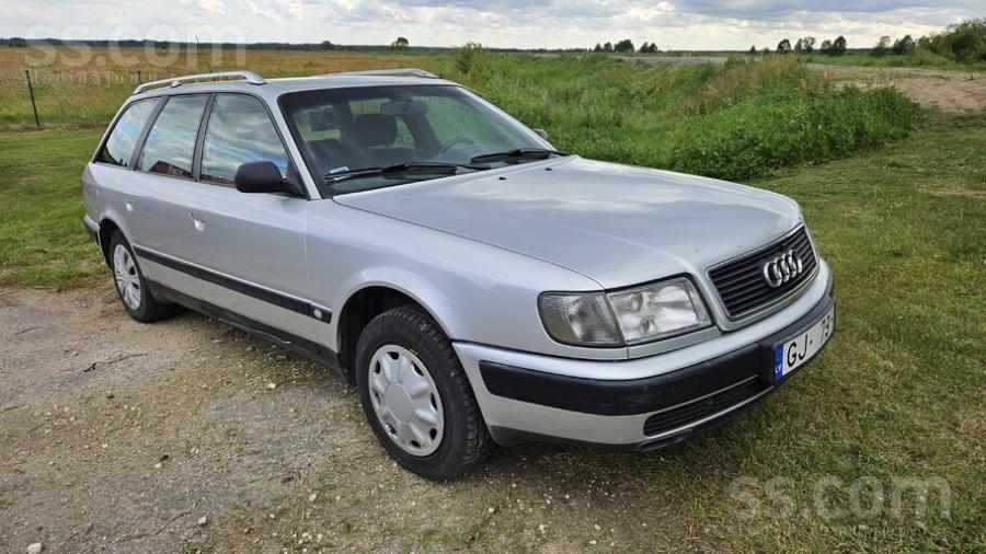 Pelēks Audi 100 1994 Rīga, ar dzinēja tilpumu 2.50 L un nobraukumu 514 tūkst. km par 1450 €, foto 7 vietnē AUTOMOTO.COM.LV