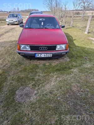 Sarkans Audi 100 1987 Valmiera, ar dzinēja tilpumu 2.20 L un nobraukumu 41 tūkst. km par 1000 €, foto 8 vietnē AUTOMOTO.COM.LV