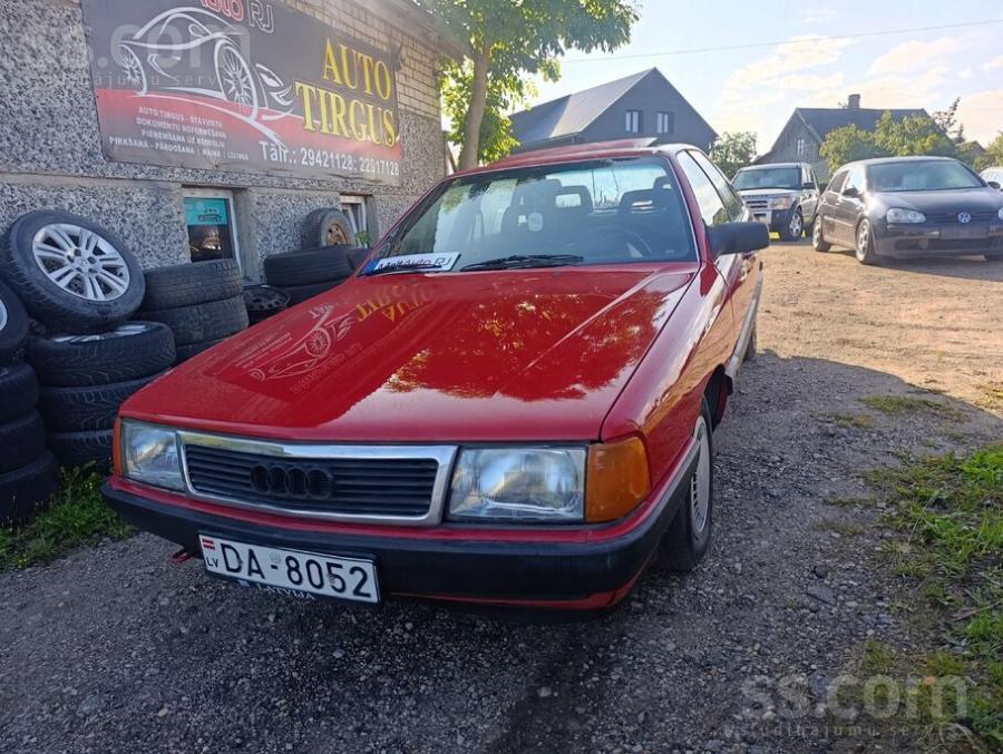 Красный Ауди 100 1987 в Резекне, объемом двигателя 1.80 л и пробегом 340 тыс. км за 2300 €, фото 23 на AUTOMOTO.COM.LV