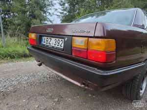 Red Audi 100 1989 in Zarasai, with an engine capacity of 2.30 L and mileage of 238 thousand km for 2799 €, photo 8 on AUTOMOTO.COM.LV