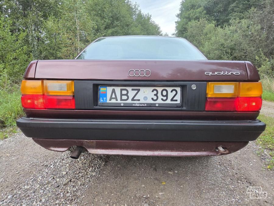 Red Audi 100 1989 in Zarasai, with an engine capacity of 2.30 L and mileage of 238 thousand km for 2799 €, photo 10 on AUTOMOTO.COM.LV