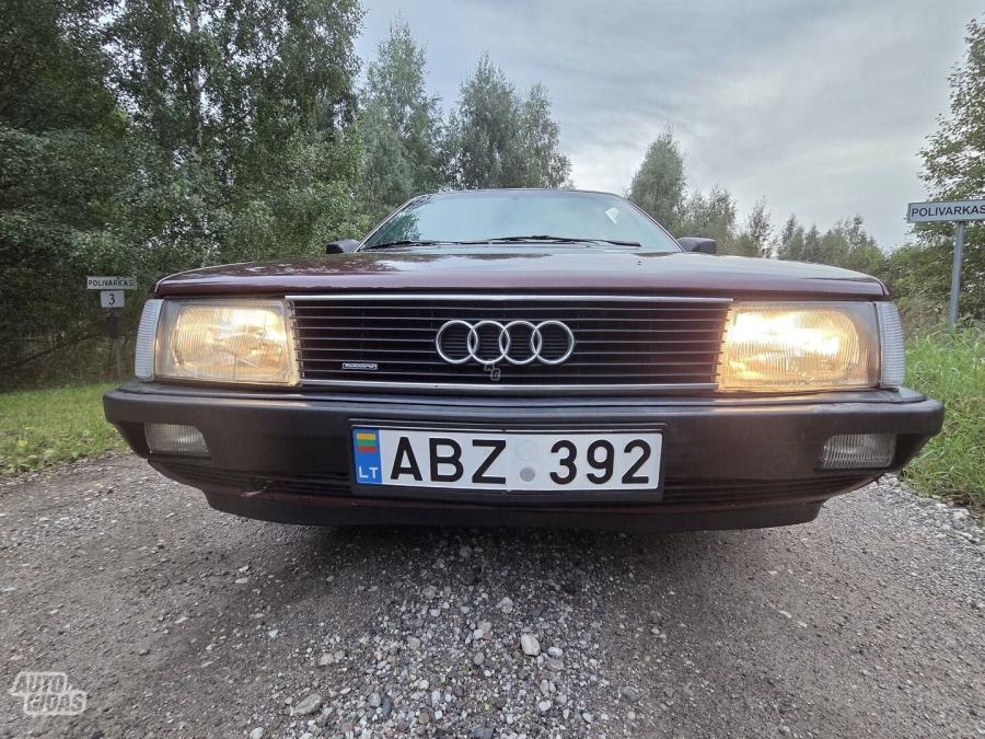 Red Audi 100 1989 in Zarasai, with an engine capacity of 2.30 L and mileage of 238 thousand km for 2799 €, photo 20 on AUTOMOTO.COM.LV