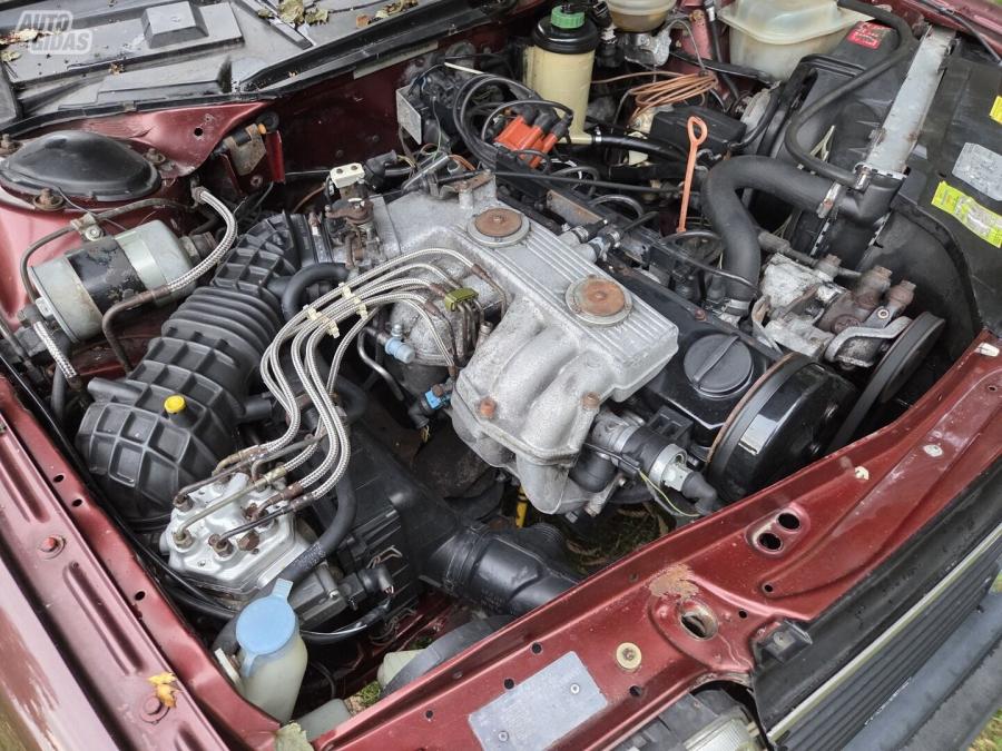 Red Audi 100 1989 in Zarasai, with an engine capacity of 2.30 L and mileage of 238 thousand km for 2799 €, photo 25 on AUTOMOTO.COM.LV