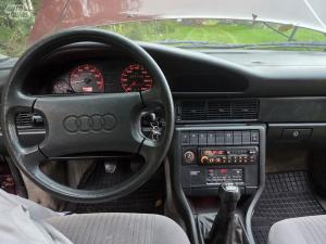 Red Audi 100 1989 in Zarasai, with an engine capacity of 2.30 L and mileage of 238 thousand km for 2799 €, photo 37 on AUTOMOTO.COM.LV