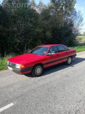 Sarkans Audi 100 1990 Rēzekne, ar dzinēja tilpumu 2.00 L un nobraukumu 37 tūkst. km par 900 €, foto 7 vietnē AUTOMOTO.COM.LV