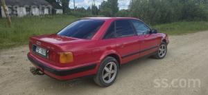 Красный Ауди 100 1991 в Рига, объемом двигателя 2.50 л и пробегом 340 тыс. км за 950 €, фото 6 на AUTOMOTO.COM.LV