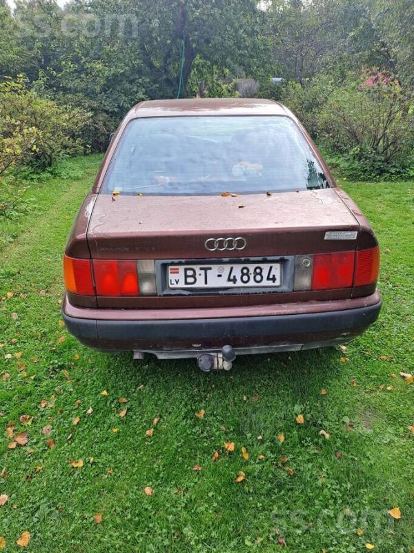 Ауди 100 1991 в Лимбажи на AUTOMOTO.COM.LV Красный Ауди 100 1991 в Лимбажи, объемом двигателя 2.00 л и пробегом 320 тыс. км за 1850 €, фото 1 на AUTOMOTO.COM.LV