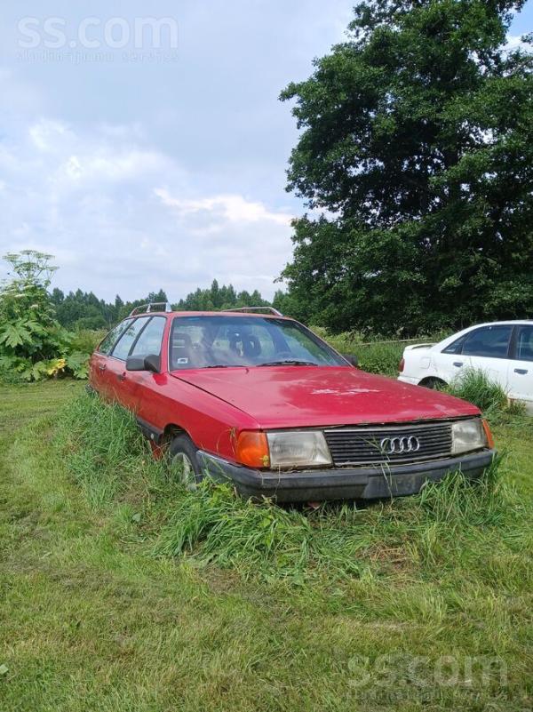 Sarkans Audi 100 1984 Alūksne, ar dzinēja tilpumu 1.80 L un nobraukumu 0 tūkst. km par 200 €, foto 1 vietnē AUTOMOTO.COM.LV