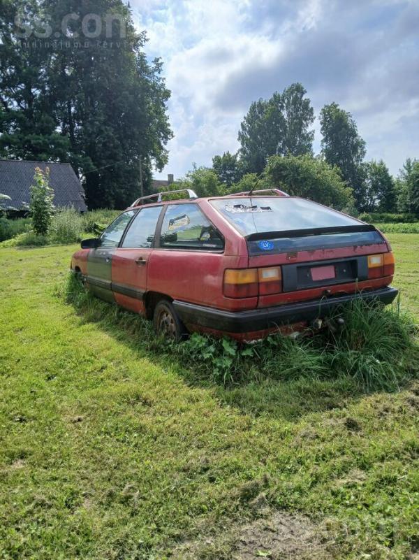 Sarkans Audi 100 1984 Alūksne, ar dzinēja tilpumu 1.80 L un nobraukumu 0 tūkst. km par 200 €, foto 4 vietnē AUTOMOTO.COM.LV