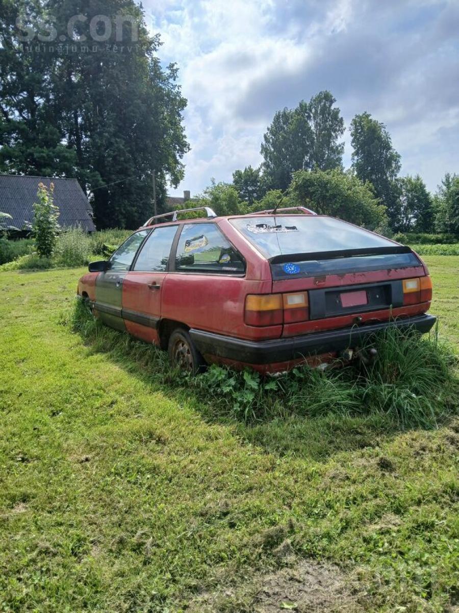 Sarkans Audi 100 1984 Alūksne, ar dzinēja tilpumu 1.80 L un nobraukumu 0 tūkst. km par 200 €, foto 5 vietnē AUTOMOTO.COM.LV