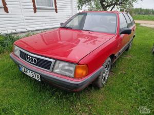 Red Audi 100 1986 in Ignalina, with an engine capacity of 1.80 L and mileage of 251 thousand km for 1500 €, photo 3 on AUTOMOTO.COM.LV