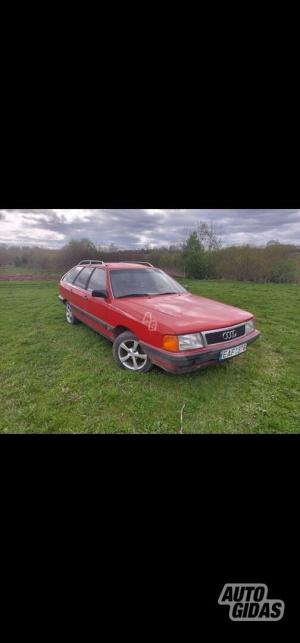 Red Audi 100 1986 in Ignalina, with an engine capacity of 1.80 L and mileage of 251 thousand km for 1500 €, photo 4 on AUTOMOTO.COM.LV