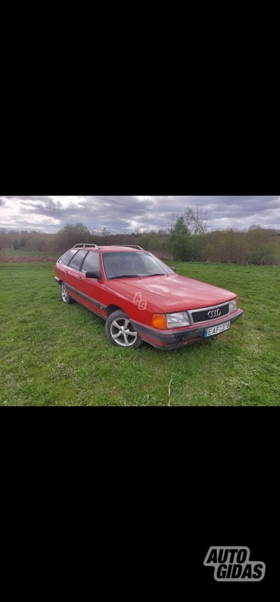 Red Audi 100 1986 in Ignalina, with an engine capacity of 1.80 L and mileage of 251 thousand km for 1500 €, photo 4 on AUTOMOTO.COM.LV
