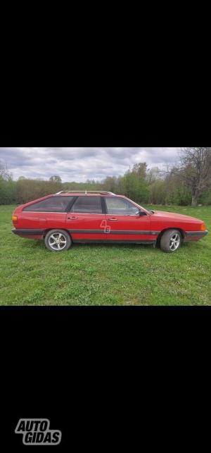 Red Audi 100 1986 in Ignalina, with an engine capacity of 1.80 L and mileage of 251 thousand km for 1500 €, photo 5 on AUTOMOTO.COM.LV