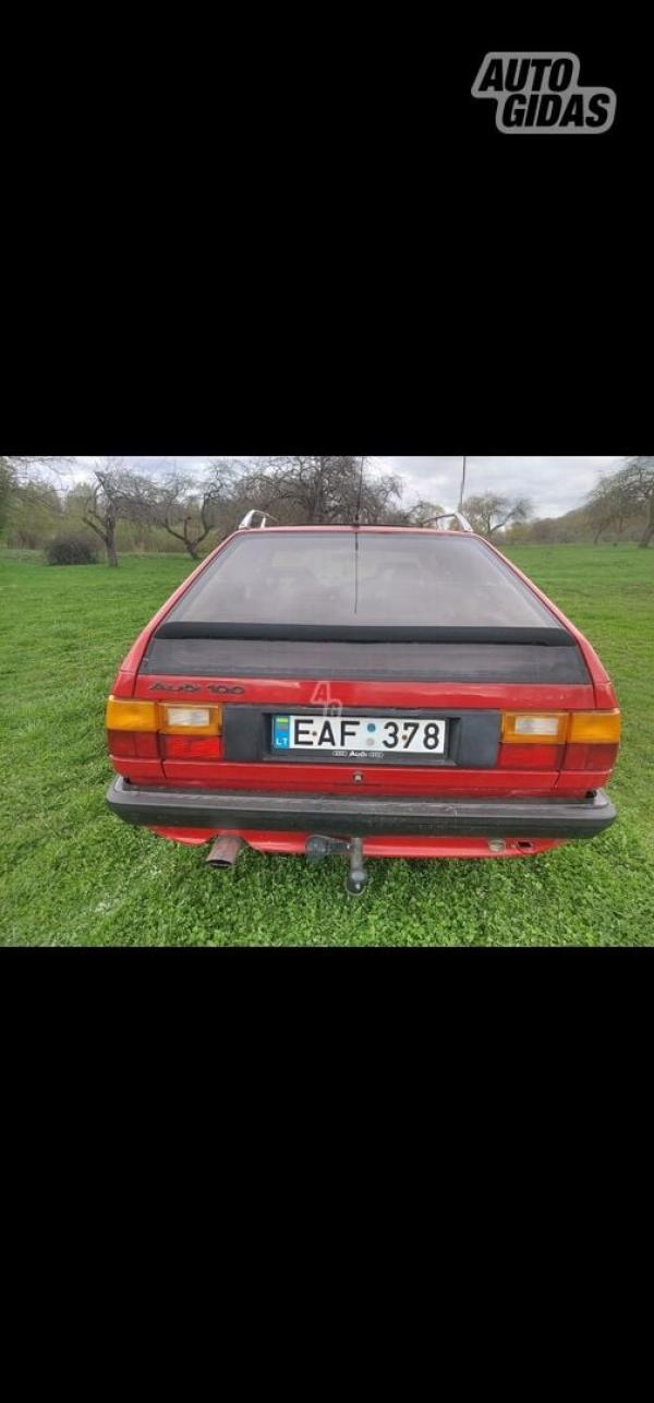 Red Audi 100 1986 in Ignalina, with an engine capacity of 1.80 L and mileage of 251 thousand km for 1500 €, photo 6 on AUTOMOTO.COM.LV