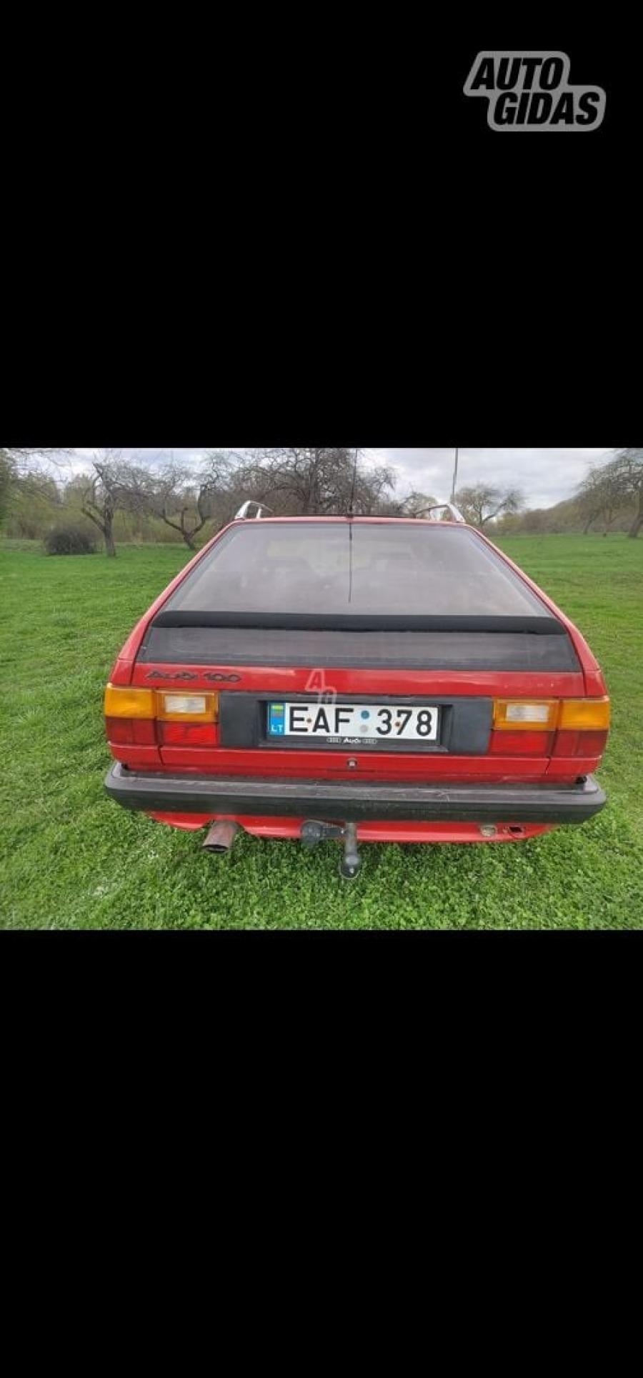 Red Audi 100 1986 in Ignalina, with an engine capacity of 1.80 L and mileage of 251 thousand km for 1500 €, photo 7 on AUTOMOTO.COM.LV