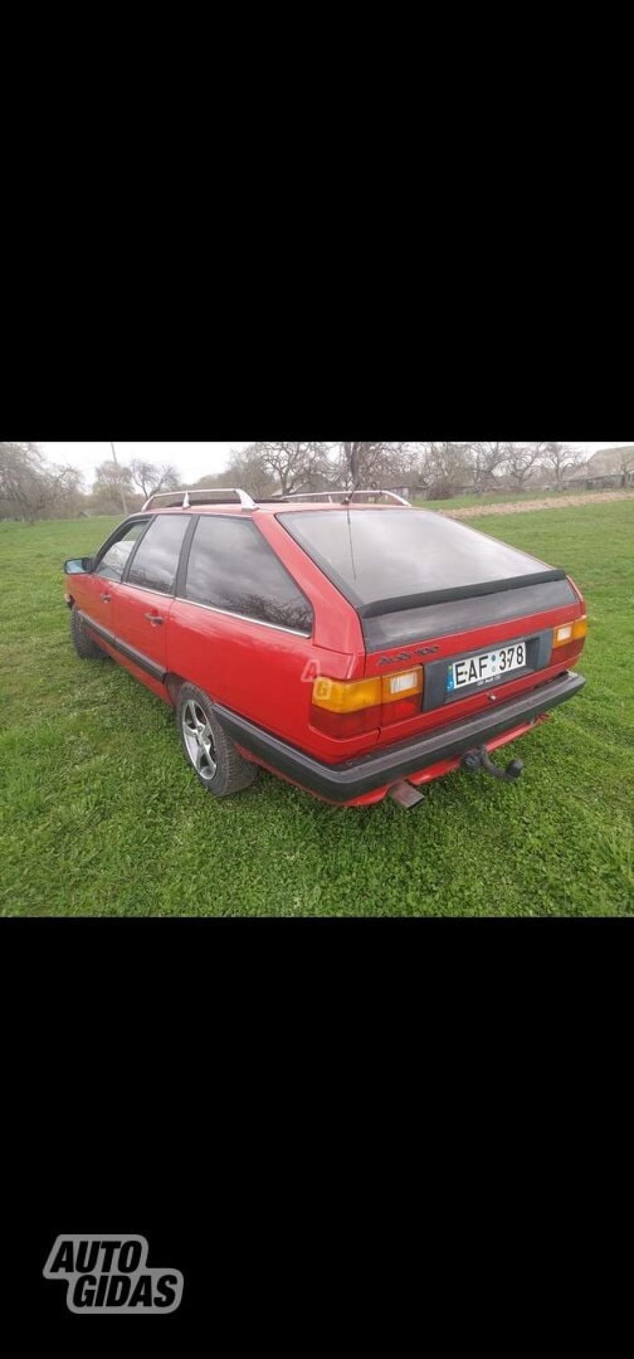 Red Audi 100 1986 in Ignalina, with an engine capacity of 1.80 L and mileage of 251 thousand km for 1500 €, photo 8 on AUTOMOTO.COM.LV