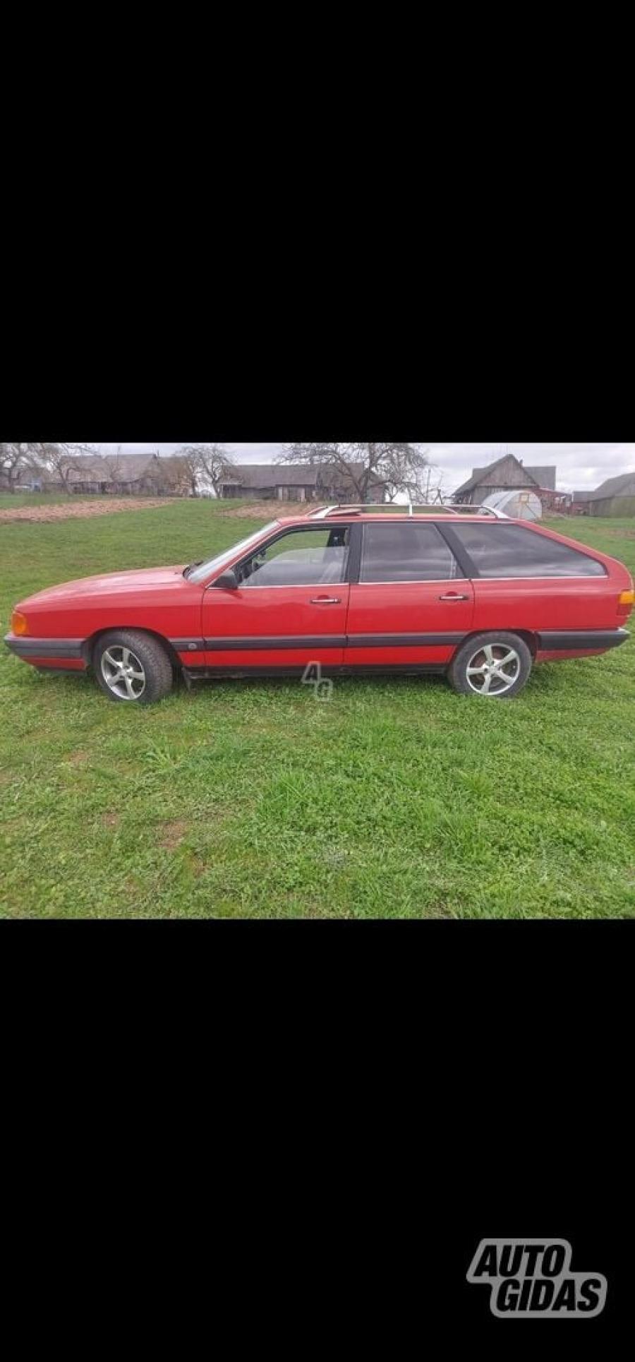 Red Audi 100 1986 in Ignalina, with an engine capacity of 1.80 L and mileage of 251 thousand km for 1500 €, photo 9 on AUTOMOTO.COM.LV