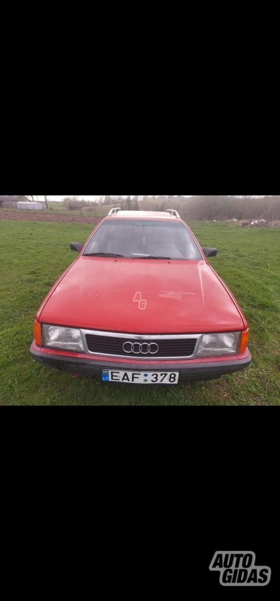 Red Audi 100 1986 in Ignalina, with an engine capacity of 1.80 L and mileage of 251 thousand km for 1500 €, photo 11 on AUTOMOTO.COM.LV