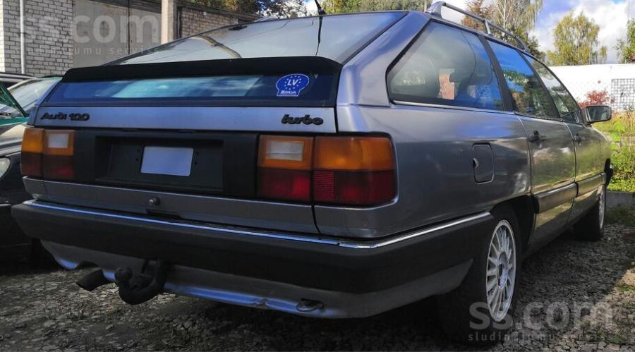 Audi 100 1987 Rīga, ar dzinēja tilpumu 2.20 L un nobraukumu 197 tūkst. km par 4500 €, foto 2 vietnē AUTOMOTO.COM.LV