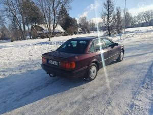 Violet Audi 100 1992 in Jonava, with an engine capacity of 2.50 L and mileage of 306 thousand km for 1800 €, photo 7 on AUTOMOTO.COM.LV