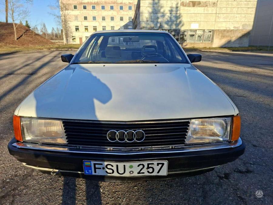 Balts Audi 100 1987 Plungė, ar dzinēja tilpumu 1.97 L un nobraukumu 209 tūkst. km par 1350 €, foto 8 vietnē AUTOMOTO.COM.LV