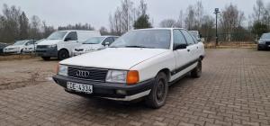 Белый Ауди 100 1989 в Валмиера, объемом двигателя 1.80 л и пробегом 425 тыс. км за 1150 €, фото 7 на AUTOMOTO.COM.LV
