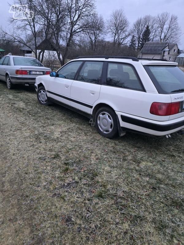 Balts Audi 100 1991 Širvintos, ar dzinēja tilpumu 2.50 L un nobraukumu 347 tūkst. km par 1550 €, foto 2 vietnē AUTOMOTO.COM.LV
