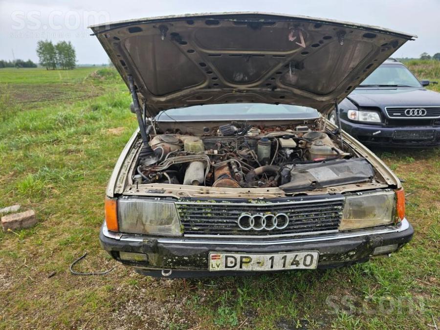 Dzeltens Audi 100 1984 Gulbene, ar dzinēja tilpumu 2.20 L un nobraukumu 384 tūkst. km par 300 €, foto 1 vietnē AUTOMOTO.COM.LV