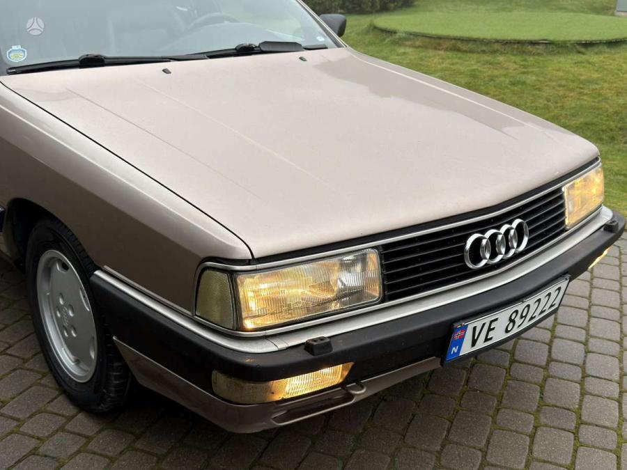 Brūns Audi 200 1988 Viļņa, ar dzinēja tilpumu 2.23 L un nobraukumu 117 tūkst. km par 4500 €, foto 14 vietnē AUTOMOTO.COM.LV