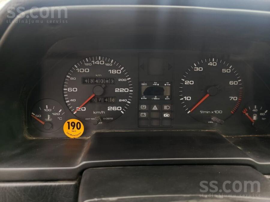 Ауди 200 1984 в Рига, объемом двигателя 2.20 л и пробегом 135 тыс. км за 5500 €, фото 10 на AUTOMOTO.COM.LV