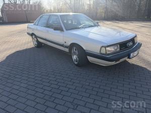 White Audi 200 1990 in Riga, with an engine capacity of 2.20 L and mileage of 0 thousand km for 10550 €, photo 6 on AUTOMOTO.COM.LV